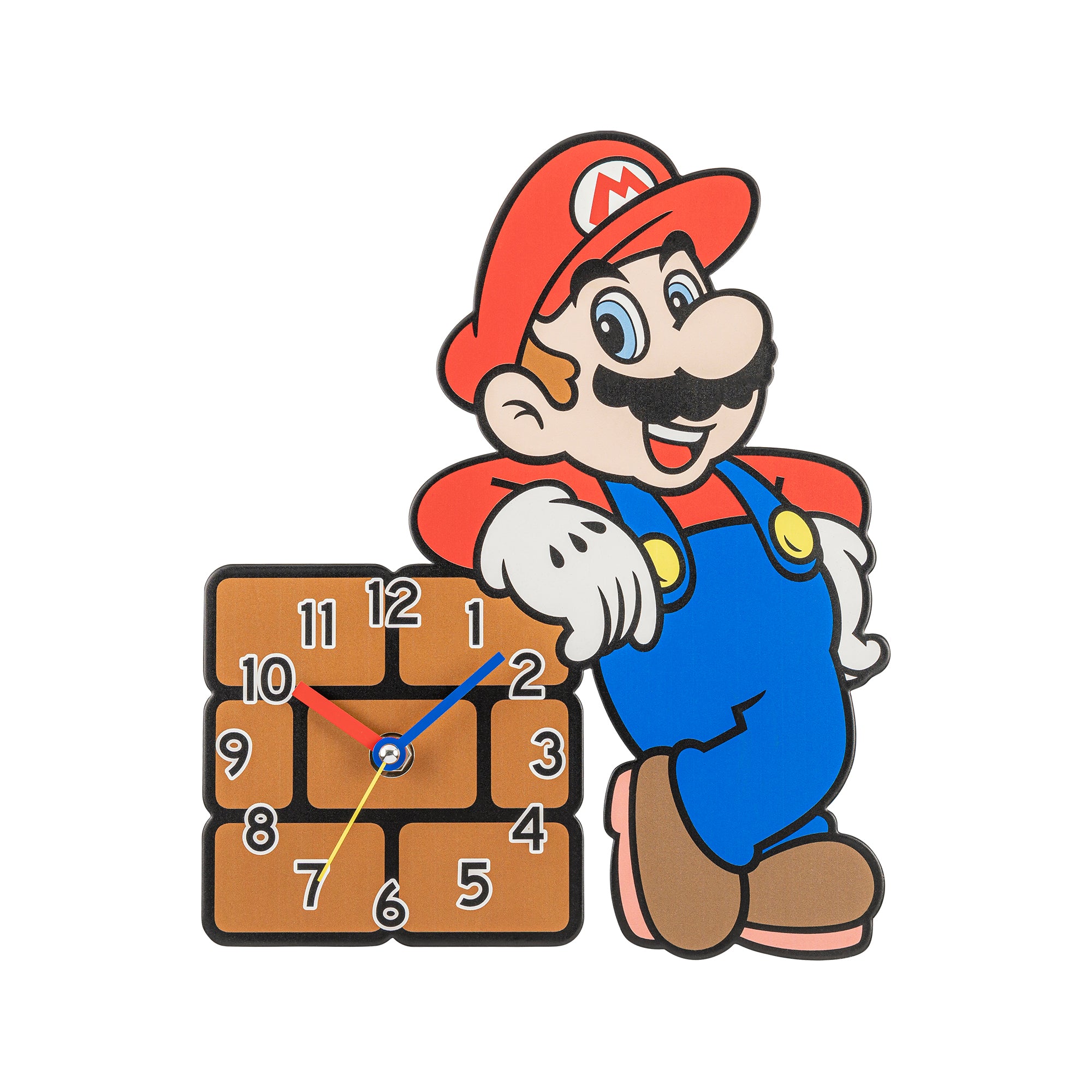 Super Mario Bros. Mario Shaped Wall Clock – WOW KINGDOM